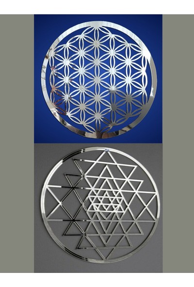 Kutsal Geometrik Şekiller Yaşam Çiçeği Sriyantra Set Torus Hediyemizdir