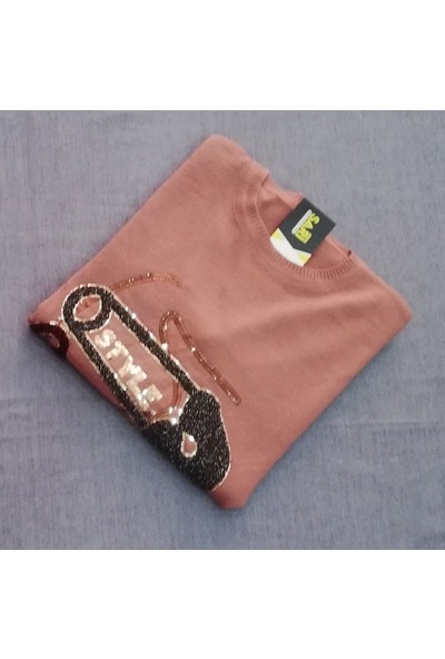 Daha Yok Mu Gül Kurusu Triko Tunik