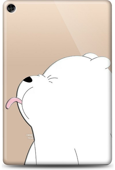 Huawei Matepad T10 / T10S Tongue Out Bear Kılıf