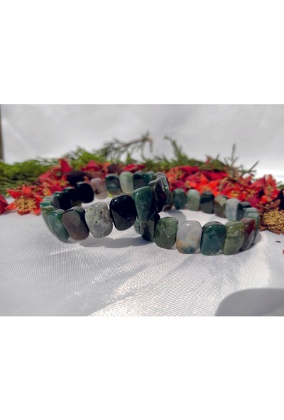 Amares Hint Akiği Rolex Doğaltaş Bileklik