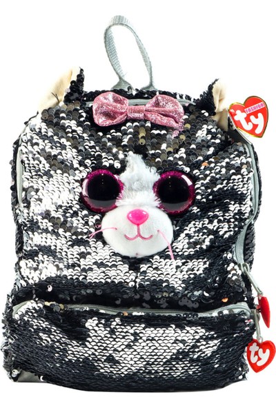 Oyuncakmatik Ty Fashion Pullu Sırt Çantası Kedi Kiki 27 cm Oyuncakmatik Ty Fashion Pullu Sırt Çantası Kedi Kiki 27 cm