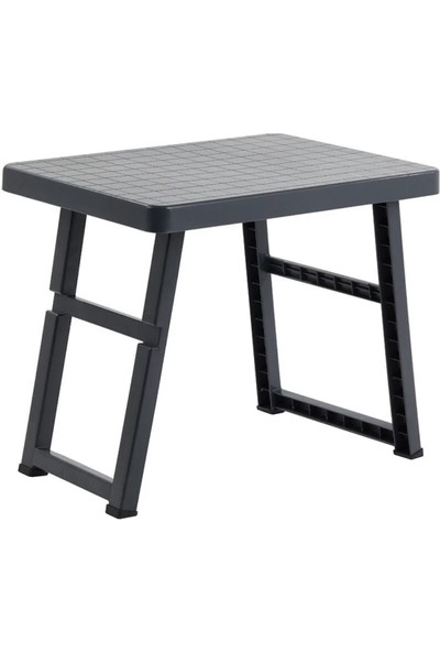 Bursev Seazde Katlanır Büyük Sehpa 70X50X60 Cmantrasit