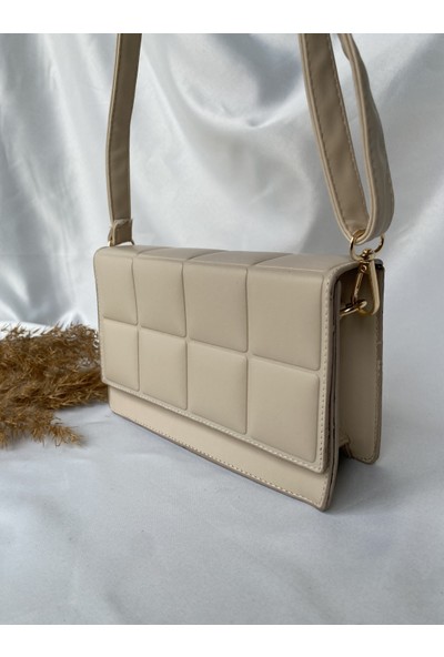 Melecco Desenli Baget Kadın Omuz Çanta Çapraz Çanta