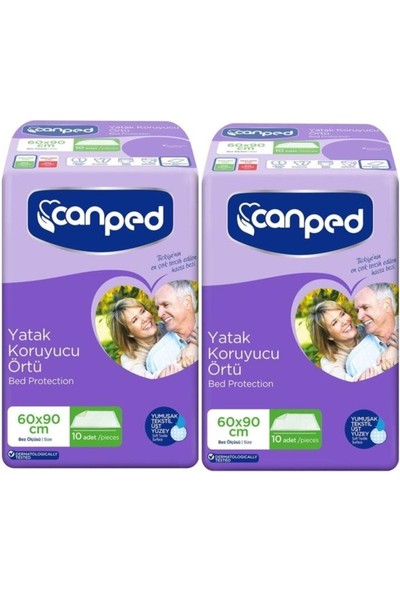 Yatak Koruyucu Örtü Ekstra Örtü (60CM * 90CM) 20 Adet Yatak Koruyucu Örtü Ekstra Örtü (60CM * 90CM) 20 Adet