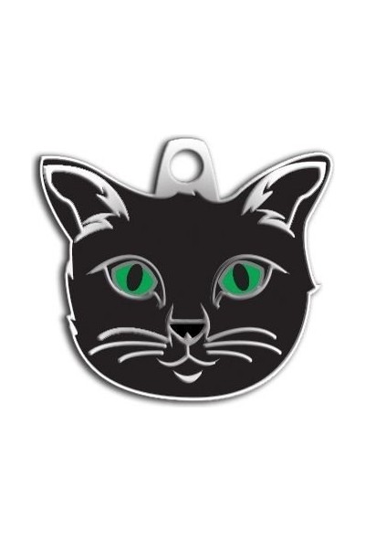 Kobal Business Siyah Renk Kedi Künyesi