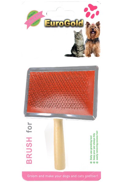 Kobal Business Eurogold Kedi Köpek Tahta Saplı Fırça Xl