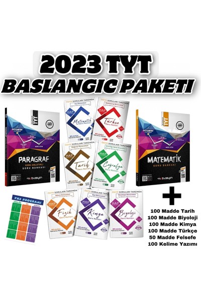 Hap Bilgi Yayınları TYT 2023 Başlangıç Paketi