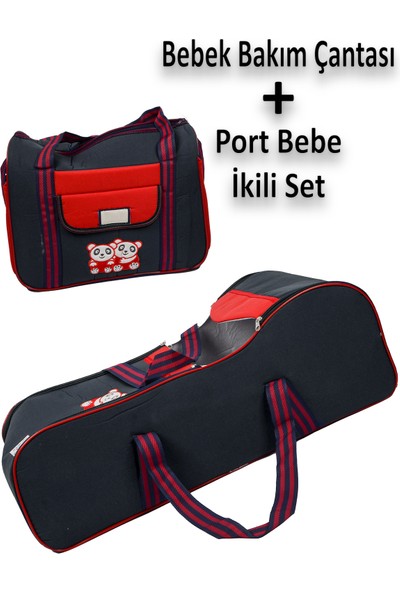 Bakım Çantası ve Bebek Taşıma Çantası Port Bebe Ana Kucağı Kanguru Puset Bebek Doğum Çanta Seti Bakım Çantası ve Bebek Taşıma Çantası Port Bebe Ana Kucağı Kanguru Puset Bebek Doğum Çanta Seti