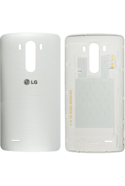 Nokta Teknik Lg G3 D855 Arka Kapak Batarya Pil Kapağı Beyaz