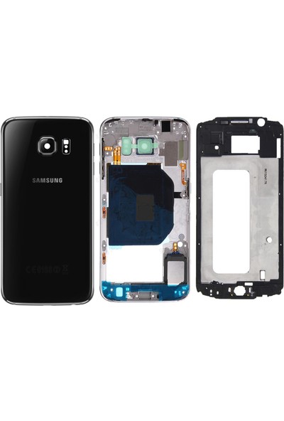 Nokta Teknik Samsung Galaxy S6 G920 Kasa Kapak - Siyah Nokta Teknik Samsung Galaxy S6 G920 Kasa Kapak - Siyah