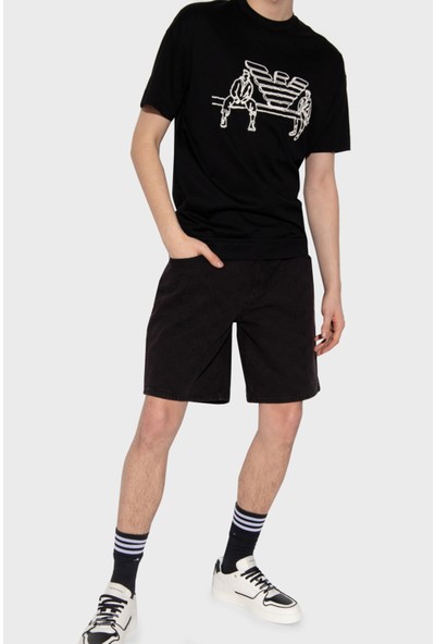 Emporio Armani Pamuklu Cepli Bermuda Erkek Bermuda 3L1PS1 1djsz 0005 Emporio Armani Pamuklu Cepli Bermuda Erkek Bermuda 3L1PS1 1djsz 0005