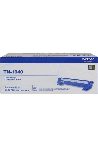 Brother TN-1040 Orijinal Siyah Toner 1511/1811/1911/1111 Brother TN-1040 Orijinal Siyah Toner 1511/1811/1911/1111