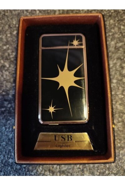 Lıghter Collectıon Lighter Sallayınca Yanan Elektrikli Çakmak