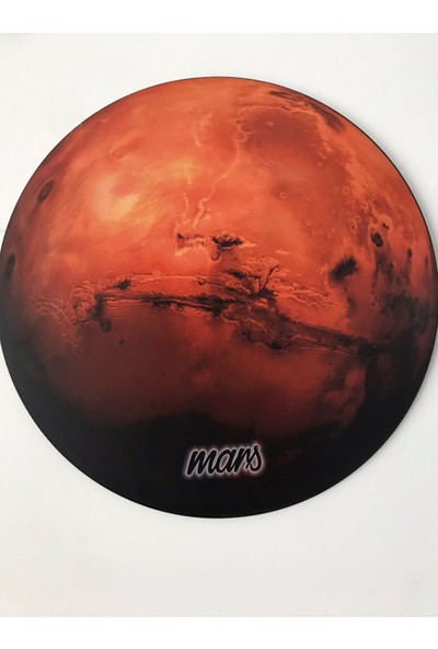 Mars Ahşap Duvar Dekoru