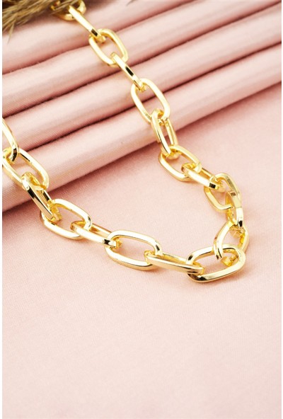 By Zeyna Aksesuar Kadın 40 cm Basic Zincir Kolye