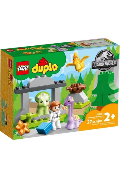 Kobal Business 10938 LEGO Duplo - Dinozor Yuvası, Jurassic World, 27 Parça +2 Yaş Kobal Business 10938 LEGO Duplo - Dinozor Yuvası, Jurassic World, 27 Parça +2 Yaş
