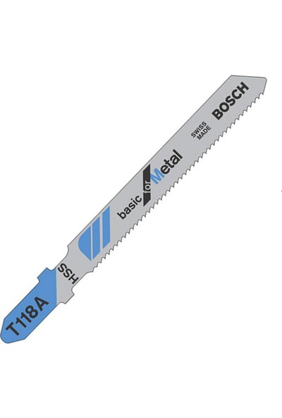 Bosch Metal Kesim Dekupaj Testere Bıçağı Bıçak T118A Bosch Metal Kesim Dekupaj Testere Bıçağı Bıçak T118A