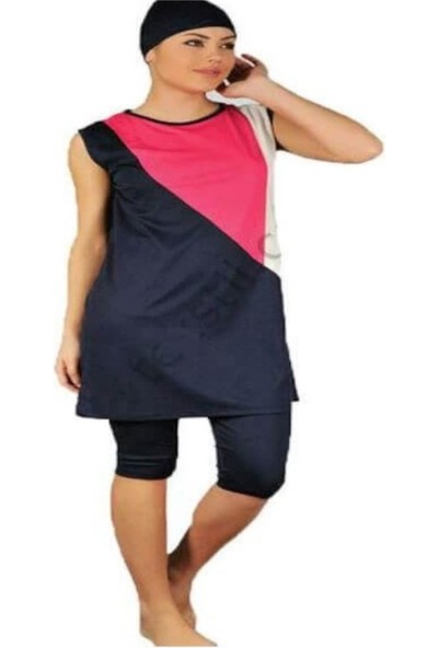 Zenan 1210 Kadın Sıfır Kol Tesettür Mayo