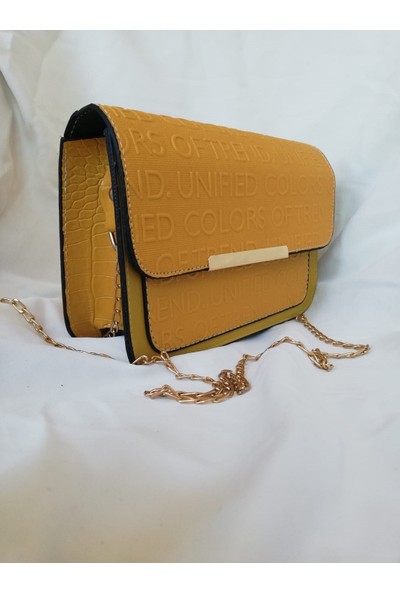 Rihen's World Sarı Rengi Yeni Sezon Omuz Çantası