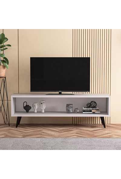 Brady Mobilya Tv Ünitesi - Beyaz 005 Brady Mobilya Tv Ünitesi - Beyaz 005