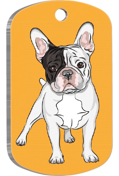 Kobal Business French Bulldog Resimli Köpek Künyesi Kobal Business French Bulldog Resimli Köpek Künyesi
