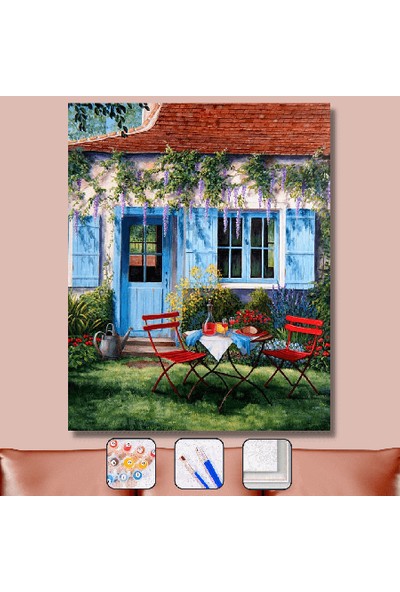 Kendin Yap Sakin Bahçe Sayılarla Boyama Seti Kendin Yap Sakin Bahçe Sayılarla Boyama Seti