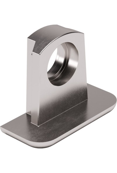 Trıs Metal Karşılık Euro Vida Delikli 19MM Nikel Trıs Metal Karşılık Euro Vida Delikli 19MM Nikel