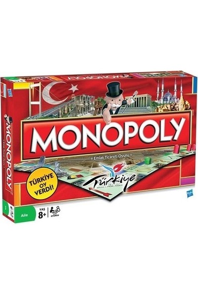 Hasbro Monopoly Türkye - 01610 Hasbro Monopoly Türkye - 01610