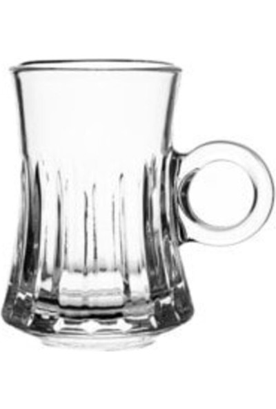 Perotti Giancarlo 6'lı Cam Kulplu Çay Bardağı
