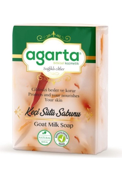 Agarta Doğal Keçi Sütü Sabunu 150 Gr Agarta Doğal Keçi Sütü Sabunu 150 Gr