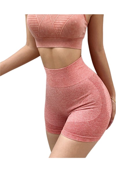 Comfofo Spor Yüksek Bel Karın Yoga Şort Comfofo Spor Yüksek Bel Karın Yoga Şort