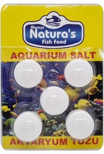 Always Natura's 5'li Akvaryum Tuzu Always Natura's 5'li Akvaryum Tuzu