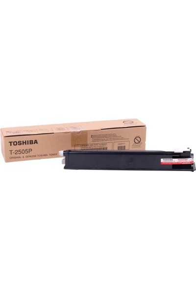 Toshıba T-2505P E-Std. 2505/2505H/2505F Siyah Toner Orjinal 12.000 Sayfa 6AJ00000187 Toshıba T-2505P E-Std. 2505/2505H/2505F Siyah Toner Orjinal 12.000 Sayfa 6AJ00000187