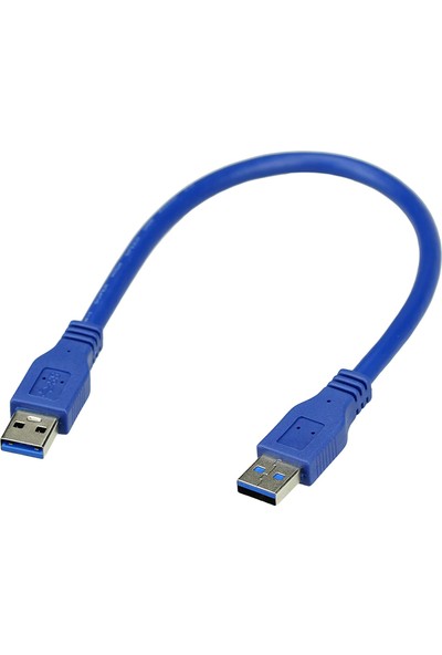 Aogo 30CM USB 3.0 Erkek Erkek Kablo USB 3.0 Tip A Erkek M/m 30 cm Aogo 30CM USB 3.0 Erkek Erkek Kablo USB 3.0 Tip A Erkek M/m 30 cm