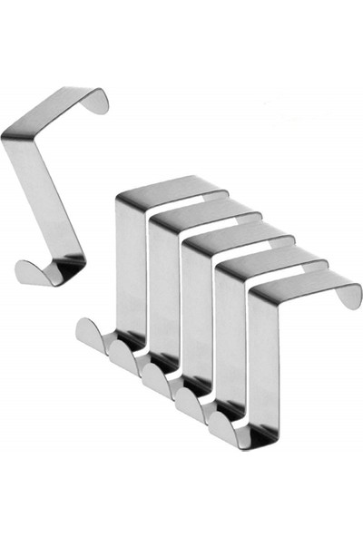 Xnews 6 Adet Z Tip Metal Kapı Askısı
