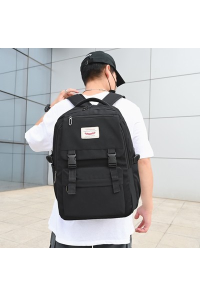 Sunsky Büyük Kapasiteli Omuz Çantası 660 Siyah