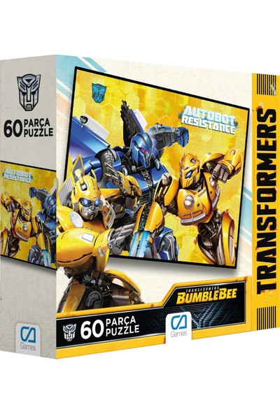 Strongart Transformers 60 Parça Kutulu Puzzle Strongart Transformers 60 Parça Kutulu Puzzle