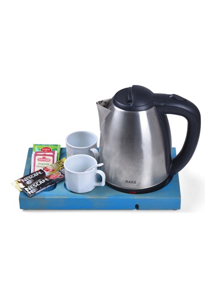 Woodlife Karşılama-Otel-Ikram Tepsisi-Renkli 35 x 20 x 3 cm