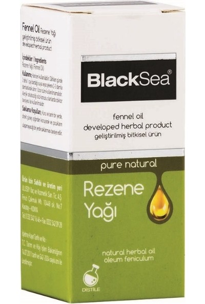 Black Sea Rezene Yağı 20 ml Black Sea Rezene Yağı 20 ml