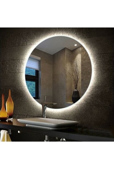 60 cm Ledli Ayna Banyo Aynası