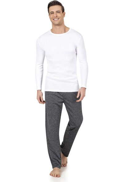 Obje Erkek Siyah Muline Eşofmana Altı Obje Erkek Siyah Muline Eşofmana Altı