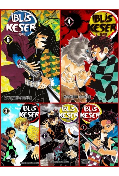 İblis Keser 6 Kitap Set İblis Keser 6 Kitap Set