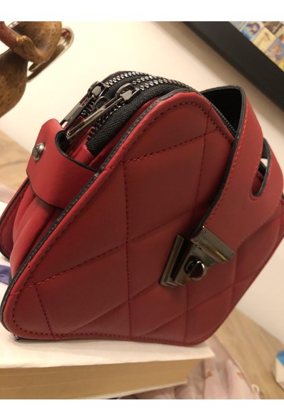 Perla Design Kadın Klipsli El ve Omuz Çantası