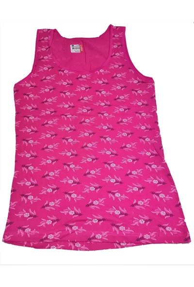 Gelincik Desenli Kalın Askılı Kadın Atlet Gelincik Desenli Kalın Askılı Kadın Atlet