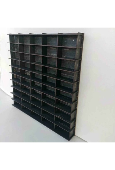 Woodbu Hobi Araba Rafı Eskitme Siyah