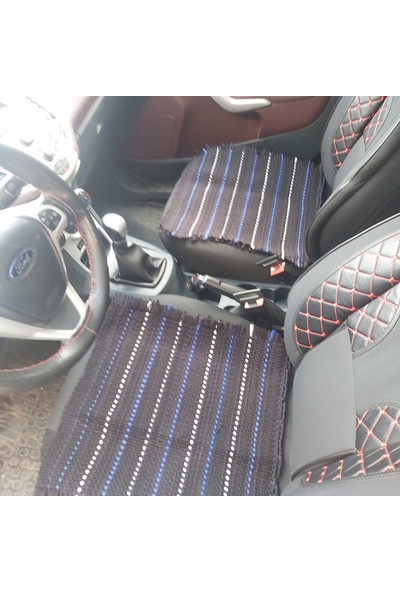 Taşkın Home Otomobil Koltuk Kilimleri 3'lü Set