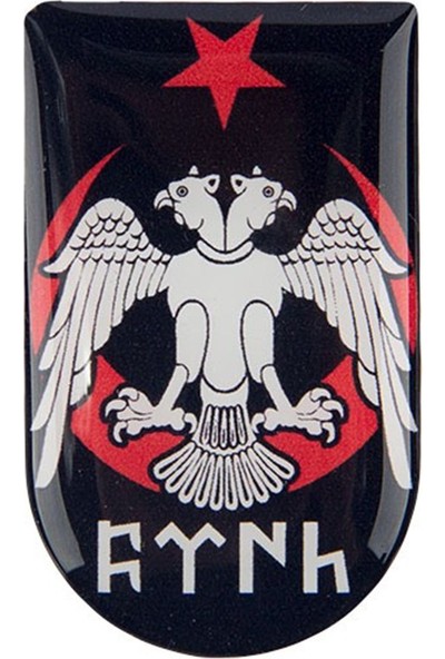 Medyatik Av Türk Çift Başlı Kartal Şarjör Sticker Medyatik Av Türk Çift Başlı Kartal Şarjör Sticker
