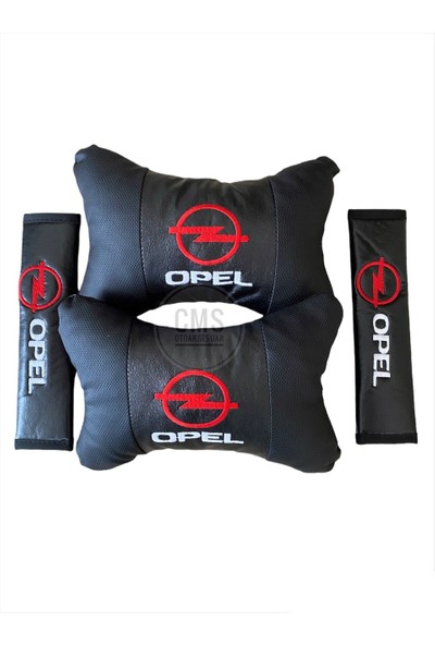 Cms Opel Deri Yastık + Kemer Pedi 2'li Konfor Seti Opel Set Cms Opel Deri Yastık + Kemer Pedi 2'li Konfor Seti Opel Set
