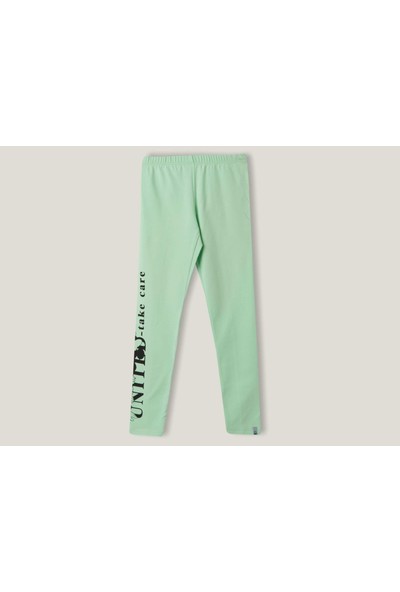 Benetton Mickey Mouse Baskılı Tayt