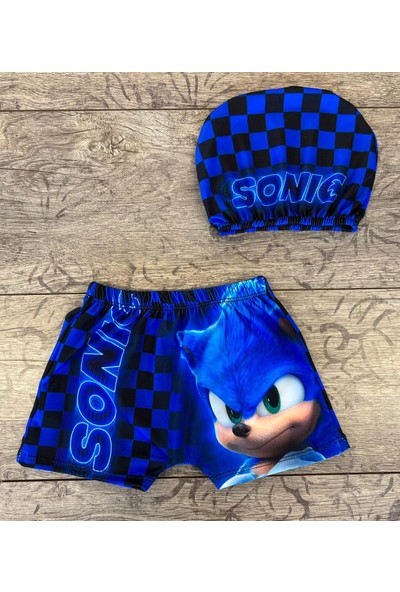 Minimio Kids Sonic Boom Erkek Çocuk Boneli Mayo Minimio Kids Sonic Boom Erkek Çocuk Boneli Mayo
